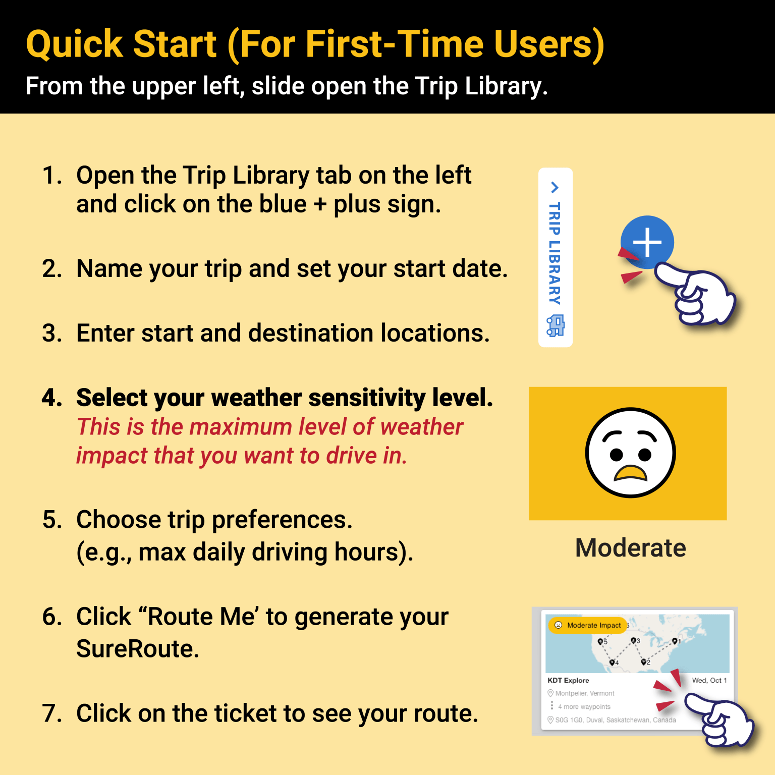 Plan Your RV Trip with SureRoute®: Weather Impact Tips